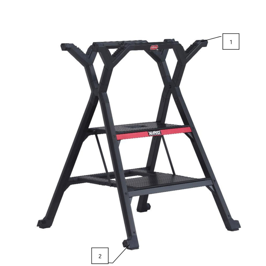 Onderdelen Altrex X-pro - Ladders-Steigers.nl